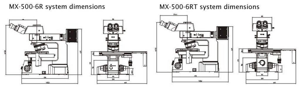 Metallurgic Wafer IC Inspection Microscope MX-500-6R 6RT system ...