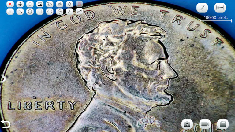 coin quarter 1 – Caltex Professional Microscope, Camera, and ...